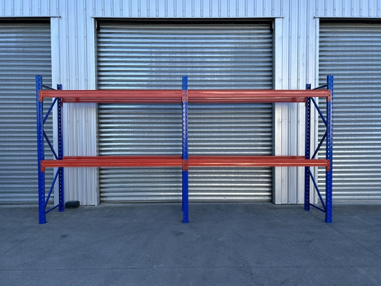 Heavy Duty Pallet Racking (5.4m L x 2.5m H x 900mm W) 2 Ton Per Level